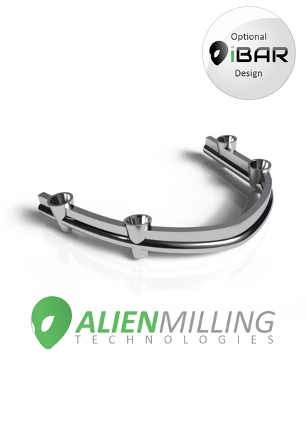 Alien Implant Titanium Bar Milling Services – Alien Milling Technologies