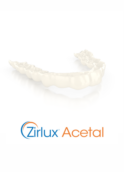 Zirlux Acetal Night Guard Bite Splint Milling Services – Alien Milling ...