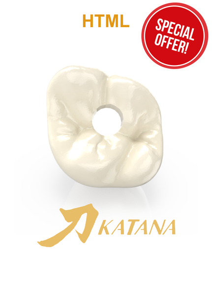 Noritake Katana HT Implant Crown $48 per unit Special – Alien Milling Technologies